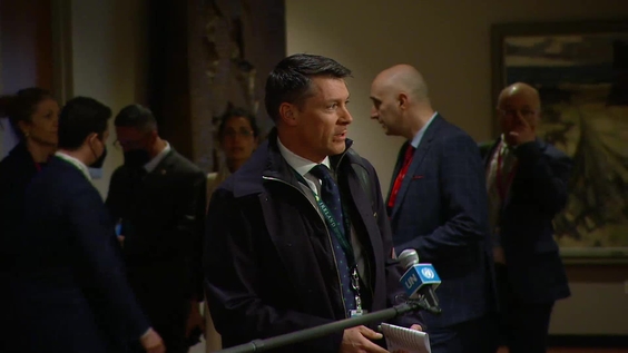 Martin Gallagher (Ireland) on Non-proliferation/DPRK & Afghanistan ...
