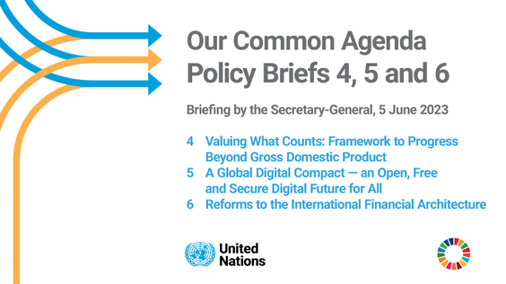 Launch of the SG's Our Common Agenda Policy Briefs | UN Web TV