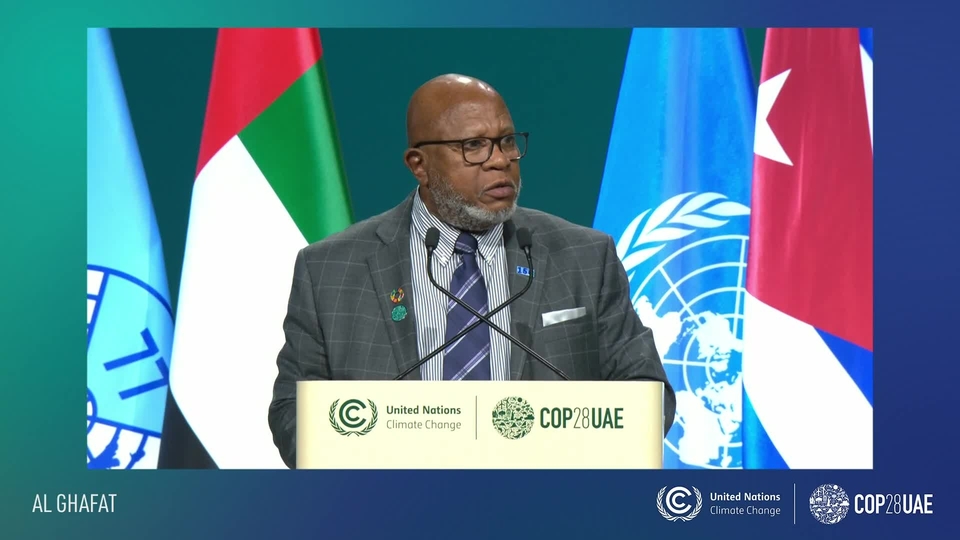 Dennis Francis (General Assembly President) at the Opening of G77 and ...