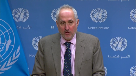 Noon briefing by Stéphane Dujarric, Spokesperson for the Secretary ...