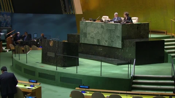 General Assembly 73rd Session - 26th Plenary Meeting | UN Web TV