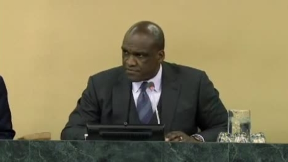 John Ashe 1st Plenary Meeting 68th General Assembly Un Web Tv