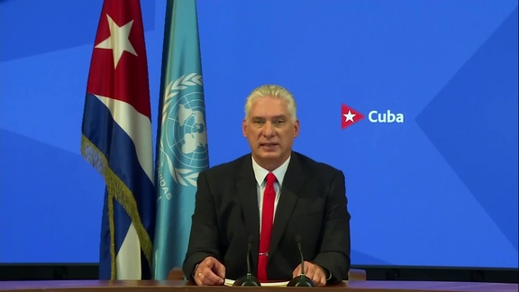 Cuba - President Addresses General Debate, 76th Session | UN ...