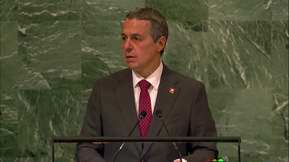 Switzerland - President Addresses General Debate, 77th Session | UN Web TV