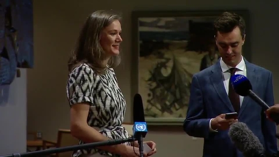 Lise Gregoire-van Haaren (Netherlands) on the situation concerning Iraq ...