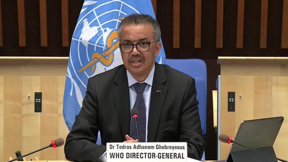 Dr. Tedros Adhanom (WHO) - Moving forward with COVID-19 (Geneva, 13 ...