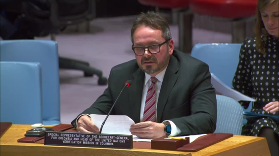 Carlos Ruiz Massieu (UNVMC) on Colombia - Security Council, 9530th ...