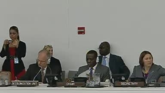 Fourth Committee, 7th meeting - 67th General Assembly | UN Web TV