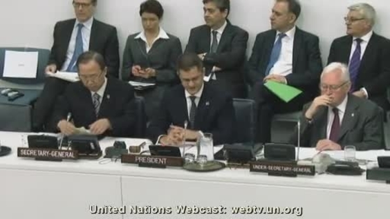 Vuk Jeremić, Role of International Criminal Justice in Reconciliation - General Assembly ...