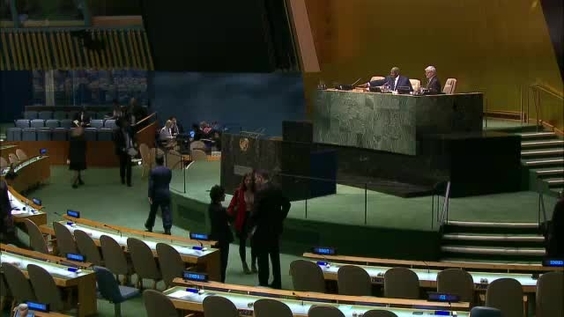 General Assembly, 59th plenary, 69th session (Palestine, Middle East) | UN Web TV