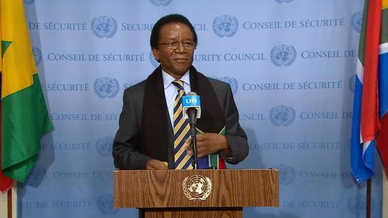 Jerry Matjila (South Africa and SC President) on the Middle East Peace ...