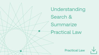 Product Training - US | Thomson Reuters - Practical Law