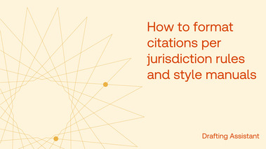 Product Training - US | Thomson Reuters - Drafting Assistant