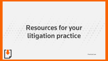 Product Training - US | Thomson Reuters - Practical Law