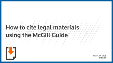 Thomson Reuters Product Training