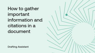 Product Training - US | Thomson Reuters - Drafting Assistant