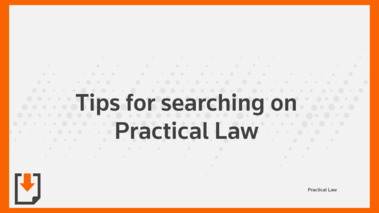 Product Training - US | Thomson Reuters - Practical Law