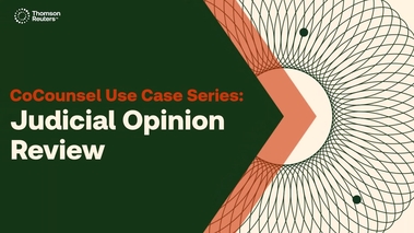 Product Training - US | Thomson Reuters - CoCounsel