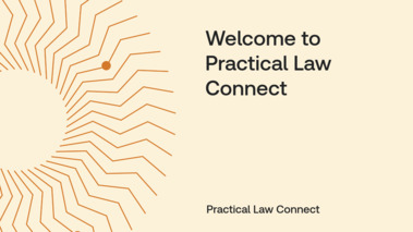 Product Training - US | Thomson Reuters - Practical Law Connect