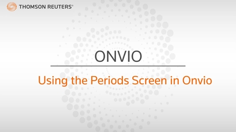 Onvio - Product Training - US | Thomson Reuters