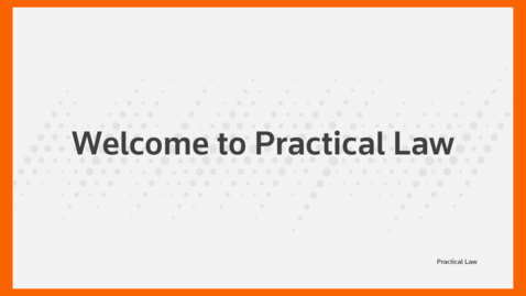 Getting started - Product Training - US | Thomson Reuters