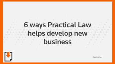 Product Training - US | Thomson Reuters - Practical Law