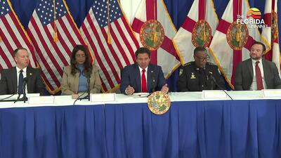 1/23/25 Governor's Press Conference on Combating Illegal Immigration ...