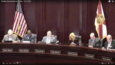 12/2/22 Florida Commission on Ethics - The Florida Channel