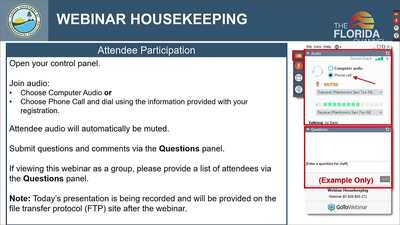 7/9/24 Department of Environmental Protection Lake Jesup Basin ...