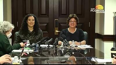 1/26/23 Press Availability with Senate President Kathleen Passidomo on ...