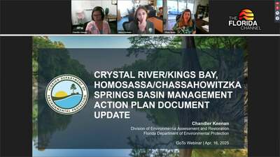 4/16/25 Department of Environmental Protection Kings Bay/Crystal River ...