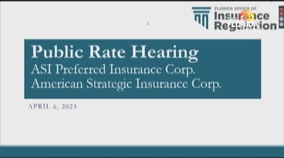 4/6/23 Office of Insurance Regulation Rate Hearing for American ...