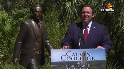 4/15/26 Unveiling of President Calvin Coolidge Statue - The Florida Channel