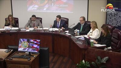 8/21/24 State Board of Education Meeting - The Florida Channel