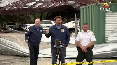 10/10/24 Governor's Press Availability on Hurricane Milton from Fort ...