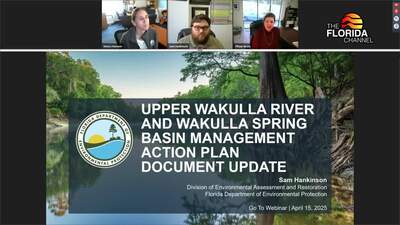 4/15/25 Department of Environmental Protection Upper Wakulla River and ...