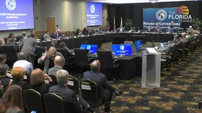 11/8/23 Florida Board of Governors Meeting - The Florida Channel