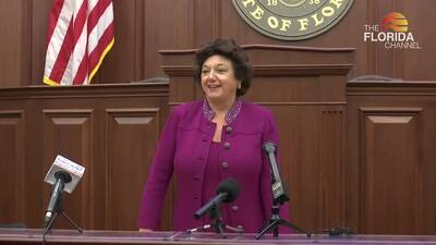 1/9/24 Press Availability with Senate President Kathleen Passidomo ...