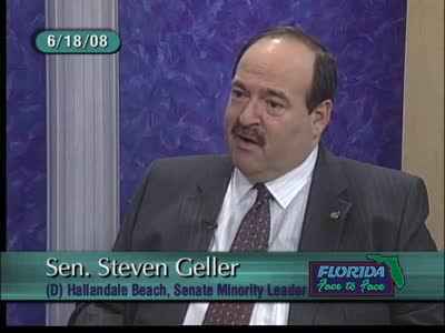 Florida Face to Face – Senate Minority Leader Steven Geller - The ...