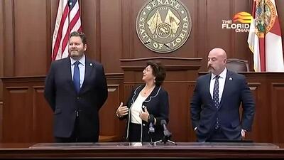 2/8/23 Press Availability with Senate President Kathleen Passidomo ...