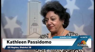 Running Start – Senator Passidomo, Kathleen (R) - District 28 - Naples ...