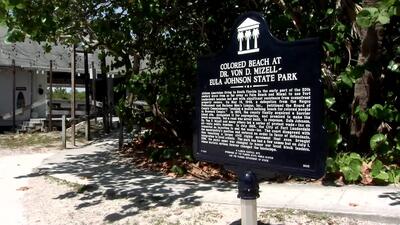 Watch: Historical Markers on theColored Beach at Dr. Von D. Mizell ...