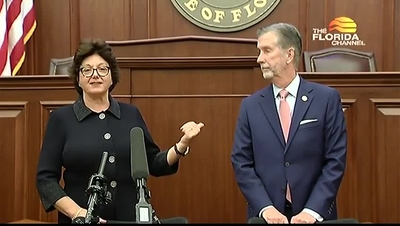 12/13/22 Press Availability with Senate President Kathleen Passidomo ...