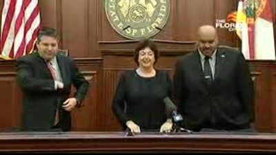 3/23/23 Press Availability with Senate President Kathleen Passidomo ...