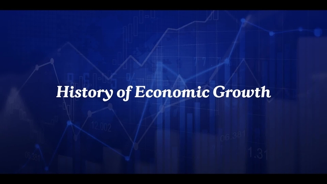 The History of Economic Growth