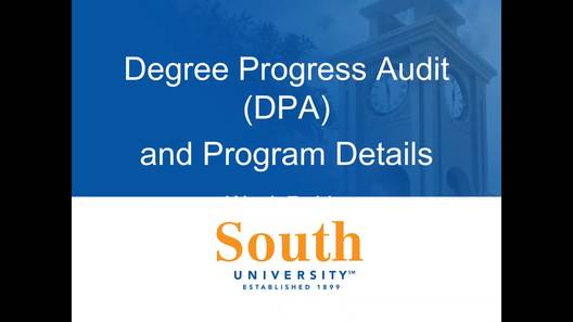 DPA & Program Details, Week 8