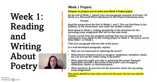 Week 1 Project