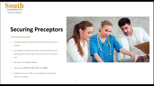 Securing Preceptors