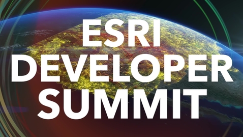 2024 Esri Developer Summit - Esri Videos: GIS, Events, ArcGIS Products ...