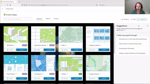 ArcGIS Instant Apps - Esri Videos: GIS, Events, ArcGIS Products ...